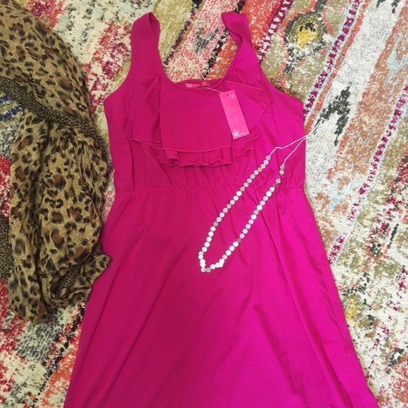 Ultra Pink | Dresses | Spring Fling Midi Dress | Poshmark